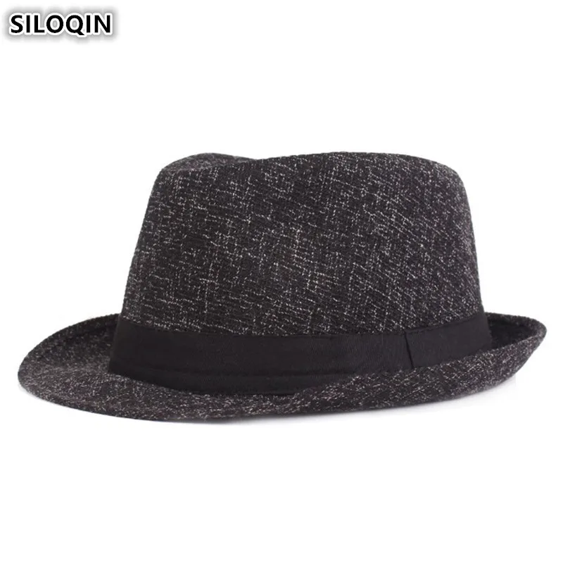 SILOQIN sombreros de Jazz para hombre y mujer, visera Simple y elegante ...