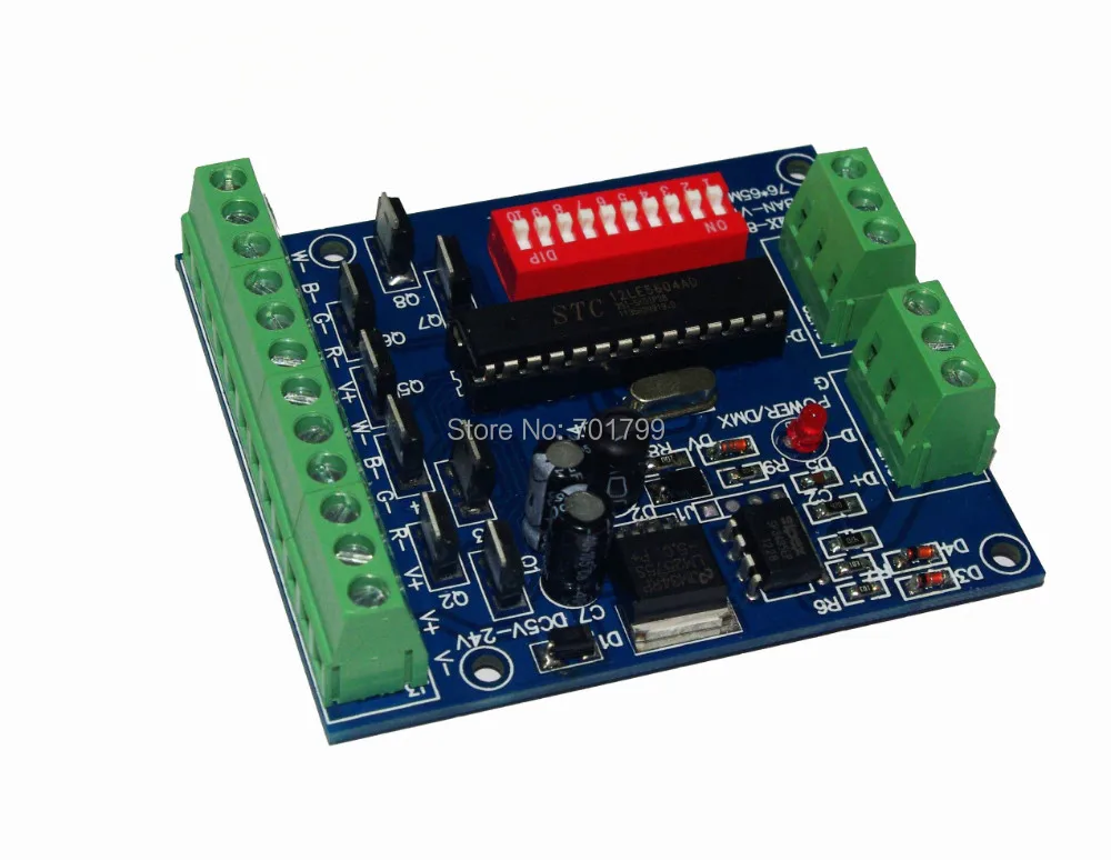 8CH-easy-dmx-constant-voltage-decoder-DC5-24V-input-3A-8channel-output ...