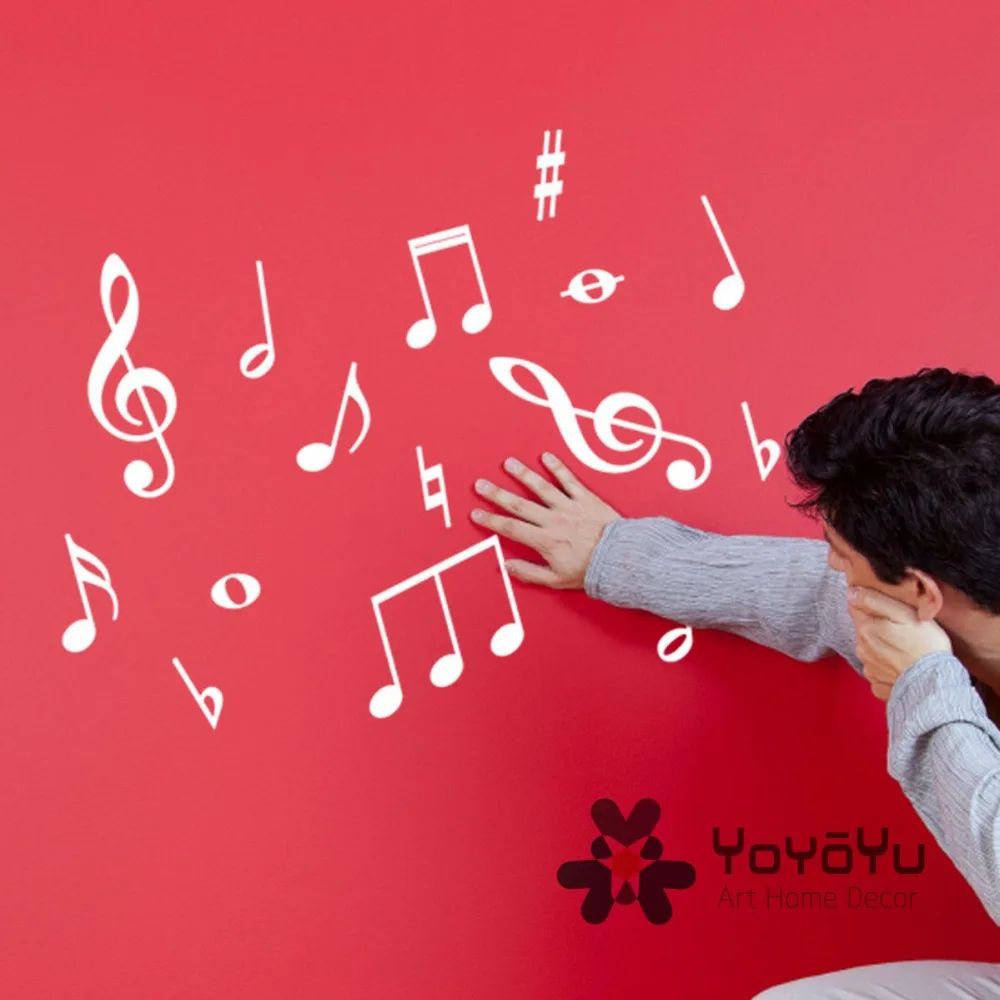 Music Notes Symbols Decals