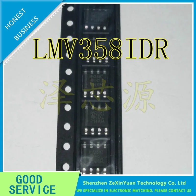 50 pçs/lote LMV358IDR MV358I LMV358 SOP8 amplificador operacional ...