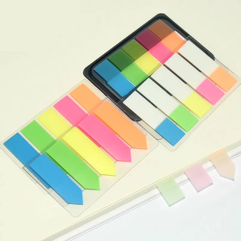 Deli Fluorescent Film Hanging Label Fluorescent Color Label Paper Mark ...