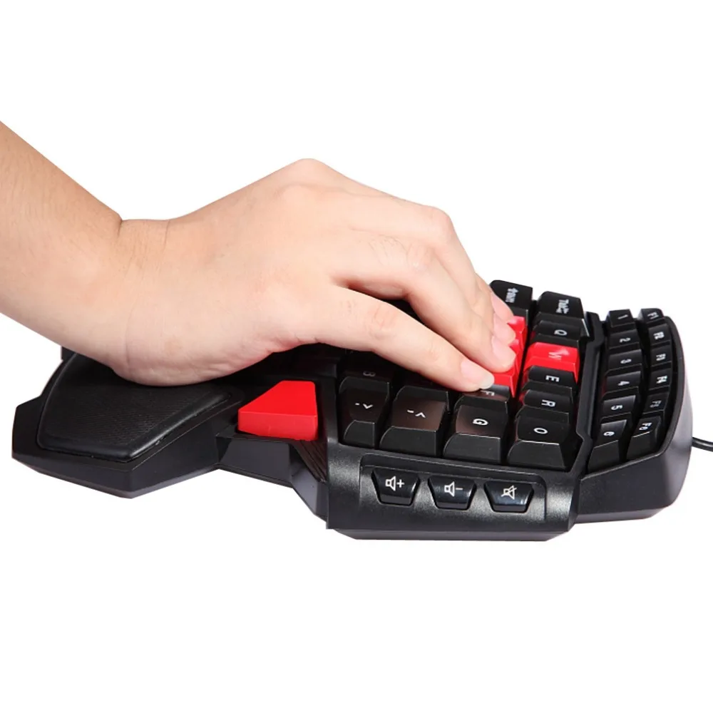 Teclado de una mano, teclado de una mano para juegos, teclado de una ...