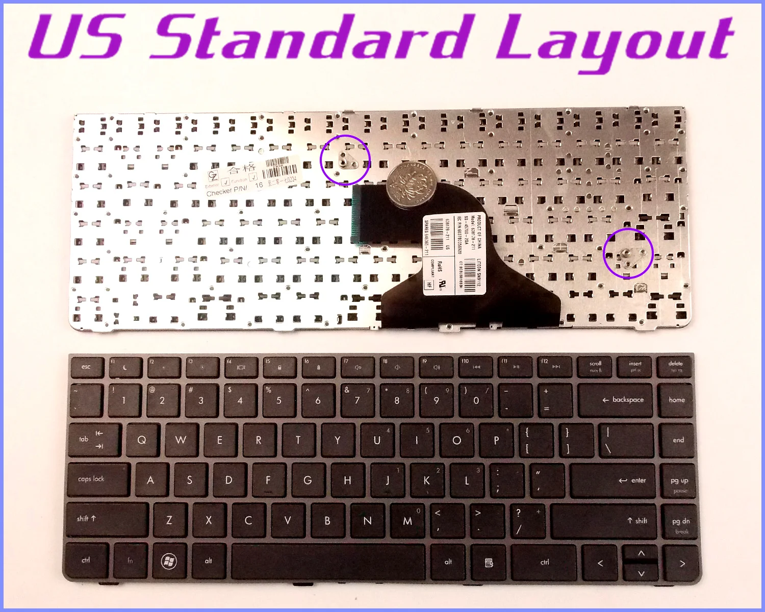 HP Probook 4330S 4331S 4430s 4431s 4435s 4436s 646365 001 637178 001 MP ...