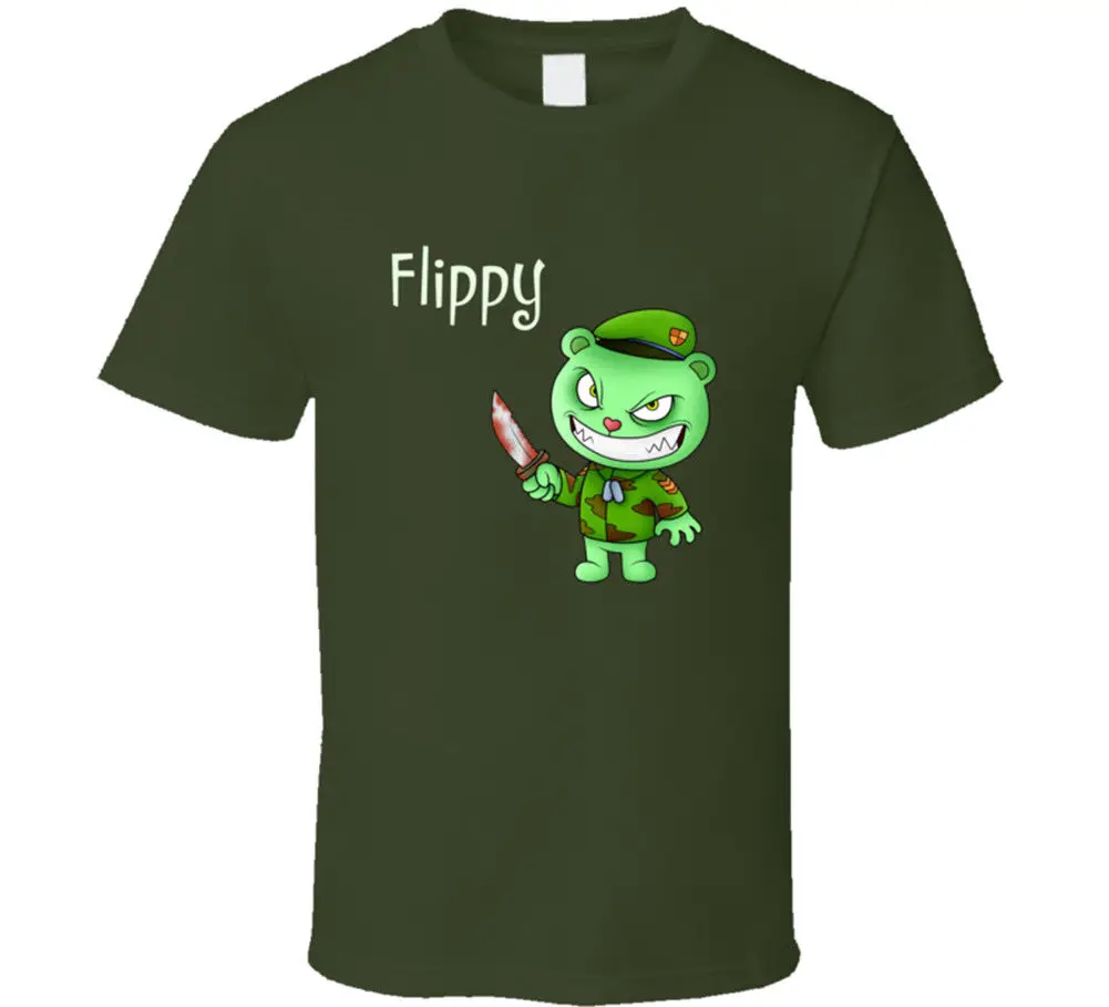 Flippy Happy Tree Friend T Shirt Tee Size S 3XL Clothing Fan Gift New ...