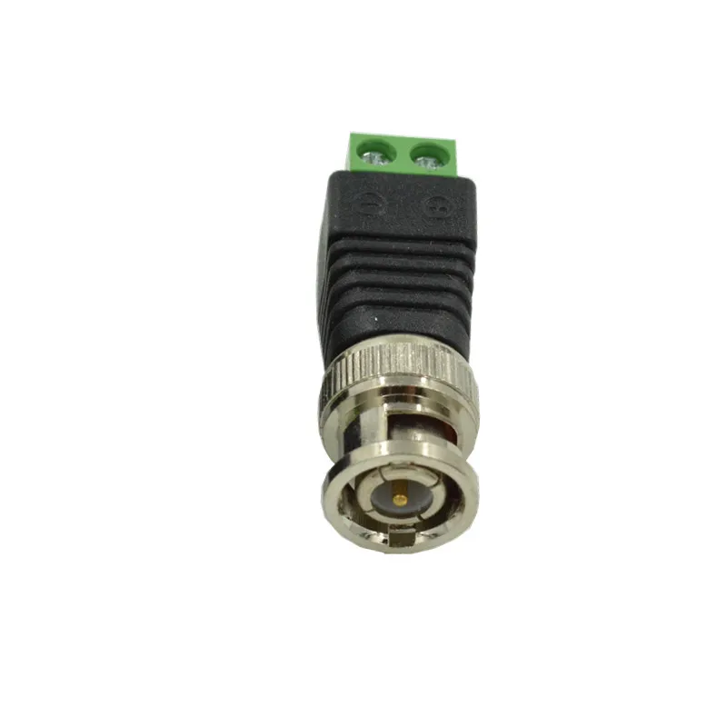 BNC Connector Two-wire BNC-free Solder Video Cable Adapter Network ...