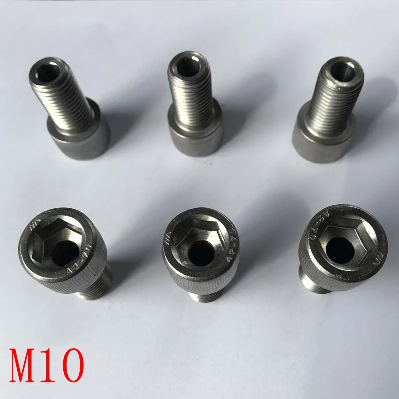1pcs Stainless Steel Hollow Hexagon Socket Head Screw Hollow Bolt Lamp ...
