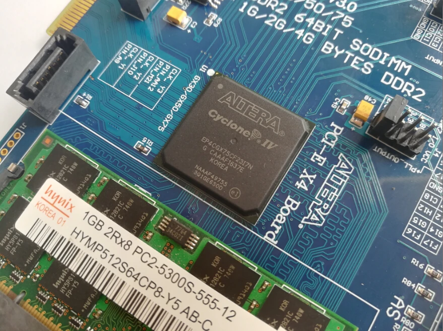 PCIe макетная плата PCIe X4 fpga плата EP4CGX75CF23I7 fpga pcie x1 fpga ...