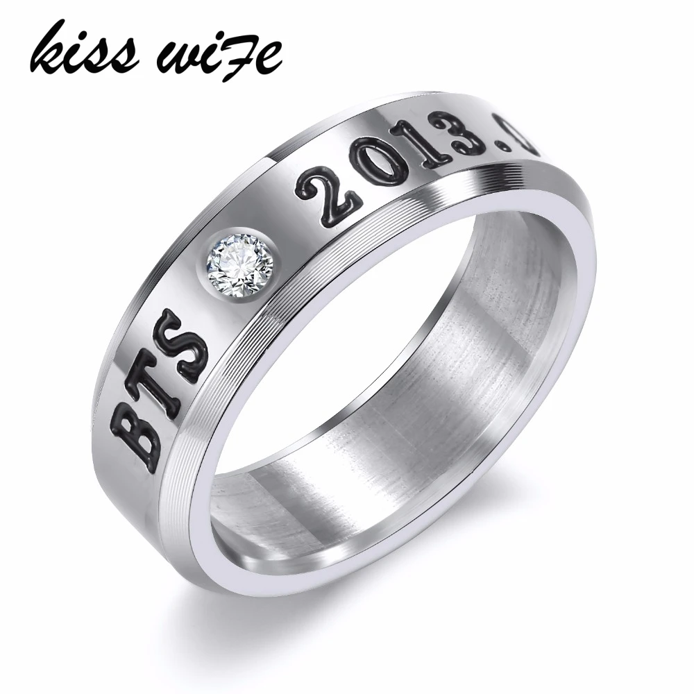 Aliexpress.com : Buy KISS WIFE BANGTAN BOYS BTS Ring Men Women ...