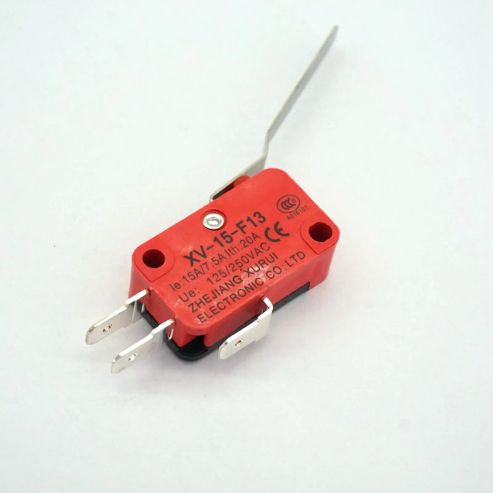 LOT-5-15-F13-15A-125VAC-NO-NC-Micro-Switch-Simulated-N-Lever-Type-IP40 ...