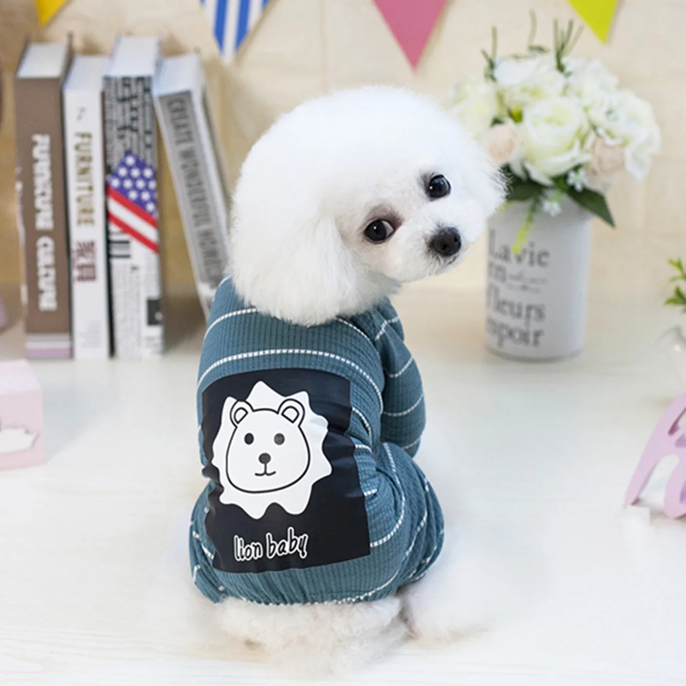 2018 nuevo perro ropa Japón y Corea del Sur estilo perro cuatro patas ...