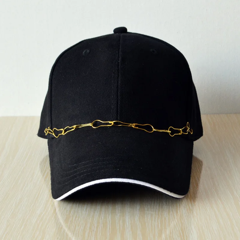 Octopus Iron plate Baseball Cap Black Metal Ring Iron Baseball Caps ...