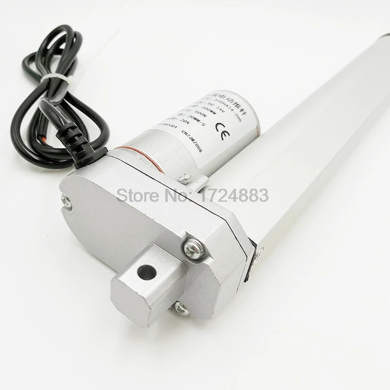 12v Dc Linear Actuator 450mm Stroke 24v48v Linear Electric Motion 100 ...