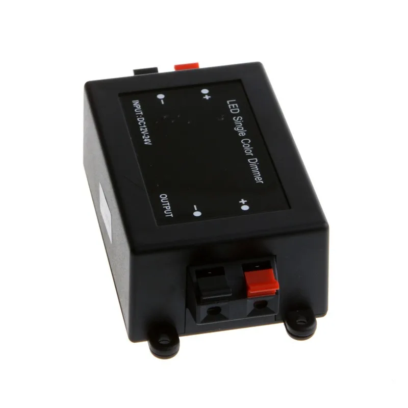 1 Canales de Control de luz LED de Un Solo Color RF Dimmer Regulador ...
