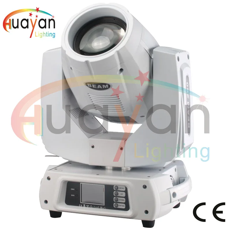 8R Beam Moving Head Stage Lighting double prisms with ranibow effect ...