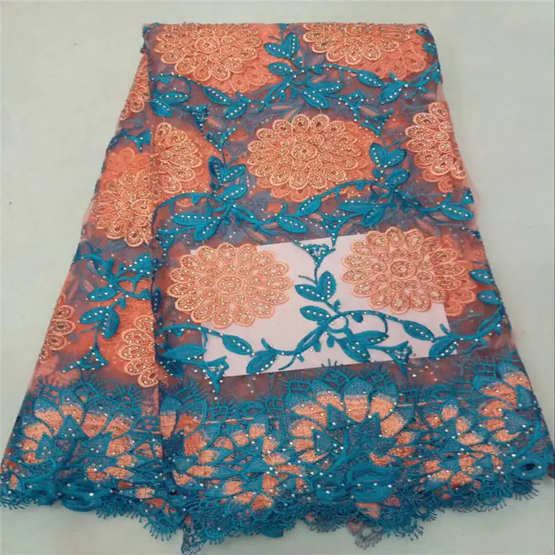 Rhinestones French Net Lace High Quality Fashion Design French Lace ...