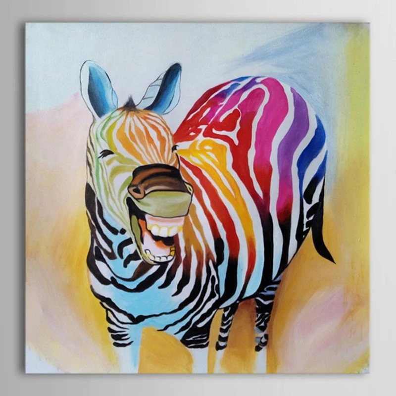 Laughing Zebra Cartoon