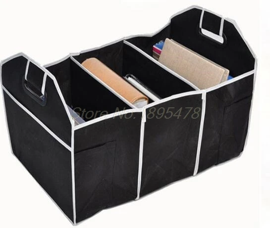 20PCS Collapsible Black Car Trunk Organizer Toys Food Storage Truck ...