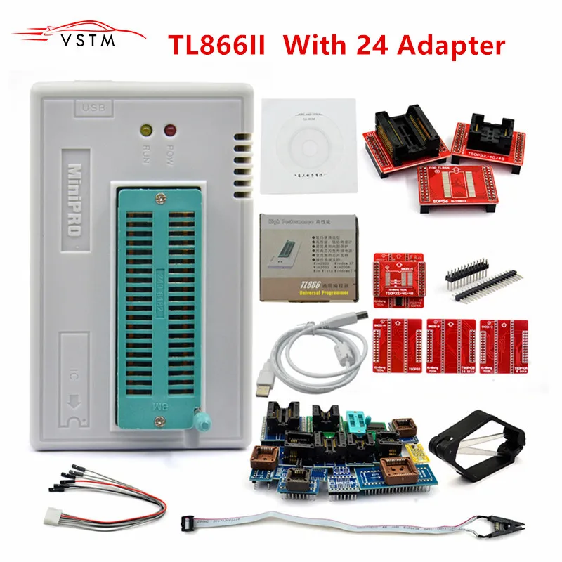 Programador Universal USB Original TL866 II Plus, FLASH EEPROM con ...