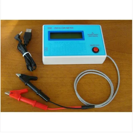 NEW Update version ESR 2501A Capacitor/Capacitance ESR/DCR IN Circuit ...