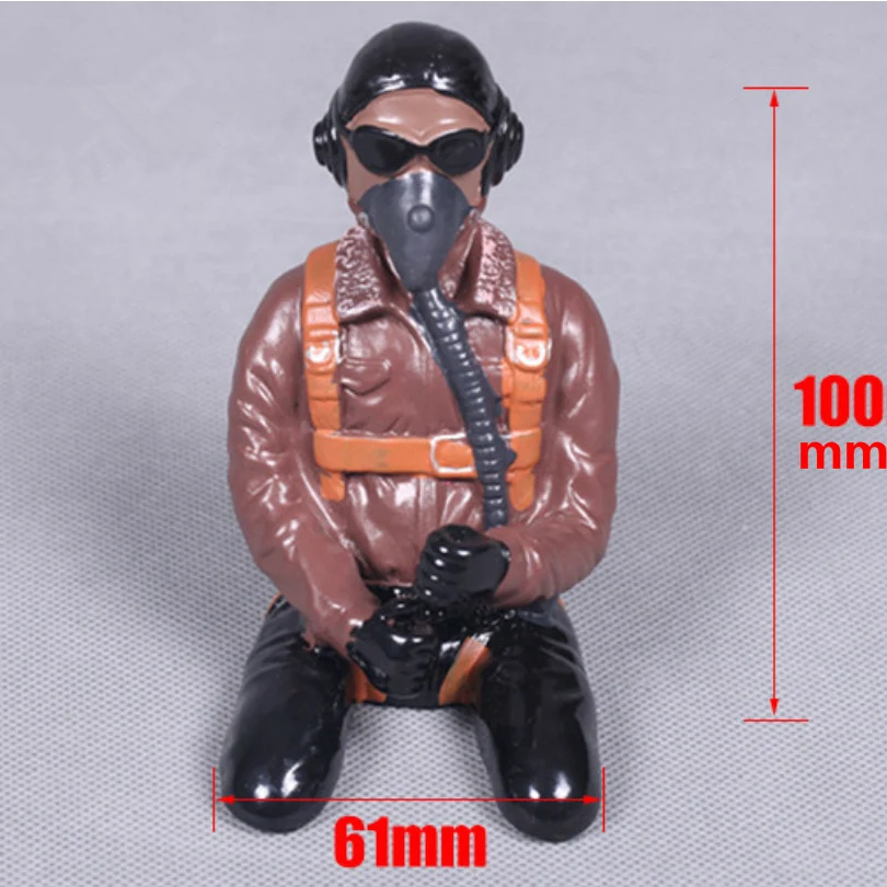 Fms Rc Airplane Pilot Figure For 1700mm P51 / 1400mm P51 Red Tail ...