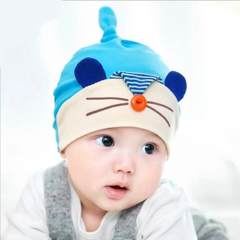 Cap Child Cartoon Caps For Newborns Unisex Toddler Baby Boy Girl Hats ...