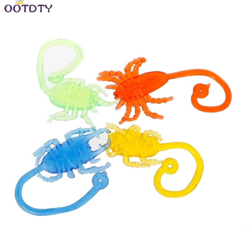 Sticky Stretchy Insect Classic Funny Kids Toy Climbing Animal Doll ...