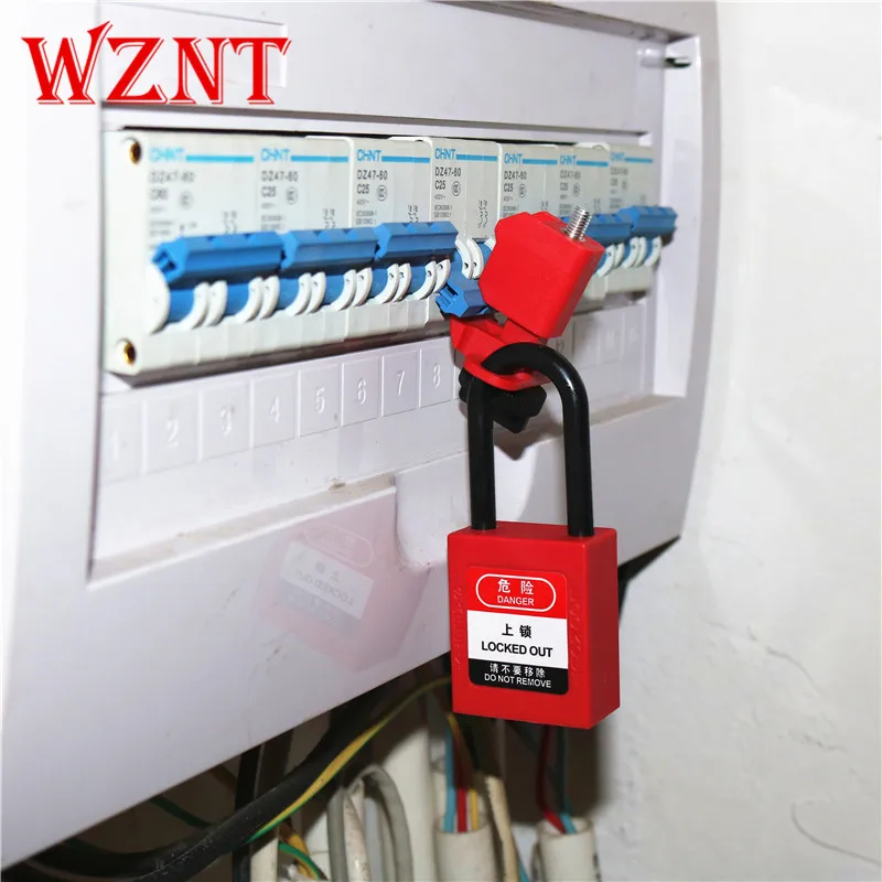 Small circuit breaker lock energy isolation air switch electrical ...