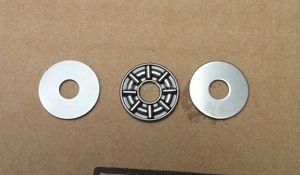 2 peças thrust thrust needle roller bearing com 2 AXK0619 AXK0821 ...