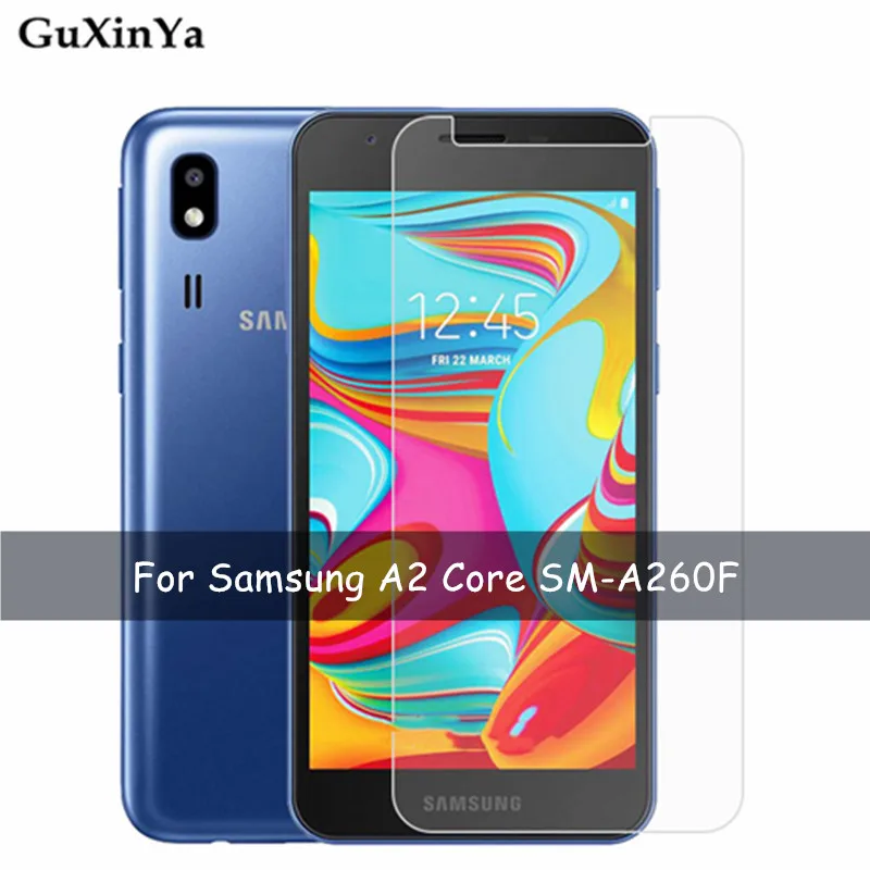 2pcs 강화 유리 삼성 갤럭시 A2 코어 화면 보호기 SM A260F 유리 삼성 A2 코어 안티 스크래치 보호 유리|폰 강화 ...