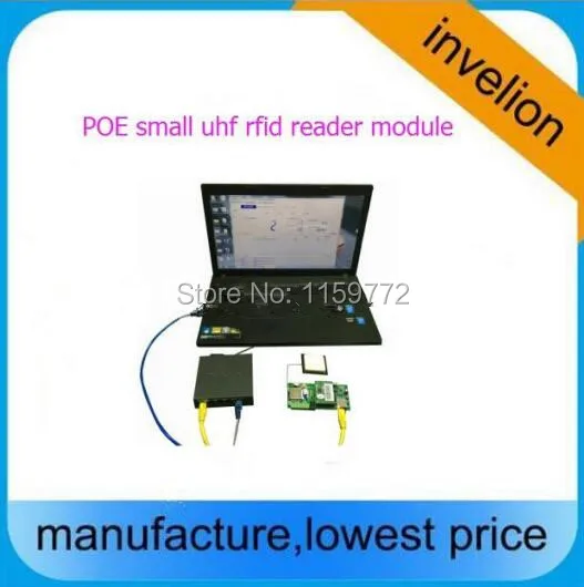 POE TCP/IP small uhf rfid module EPC Class 1 Gen2 ISO18000-6c embedded ...