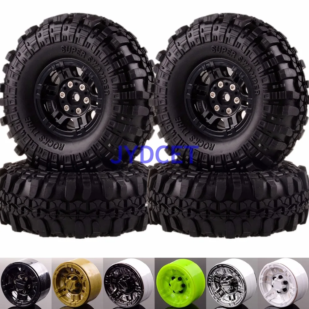 617 7035 Rock Crawler Beadlock Wheels & Supper Swamper Tyre Tires For 1 ...