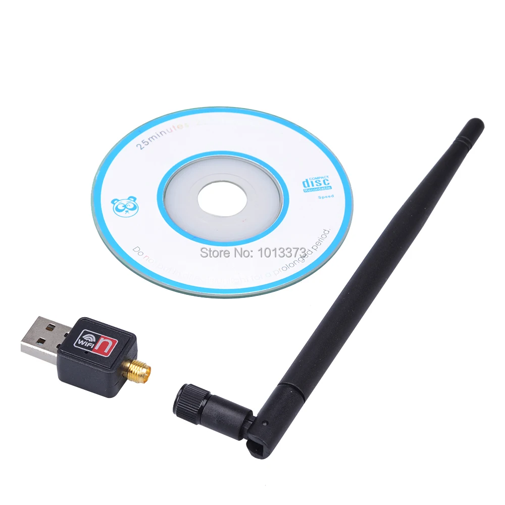 10 Pcs WiFi Wireless Adapter 5DB USB 150Mbps LAN Card with Antenna ...