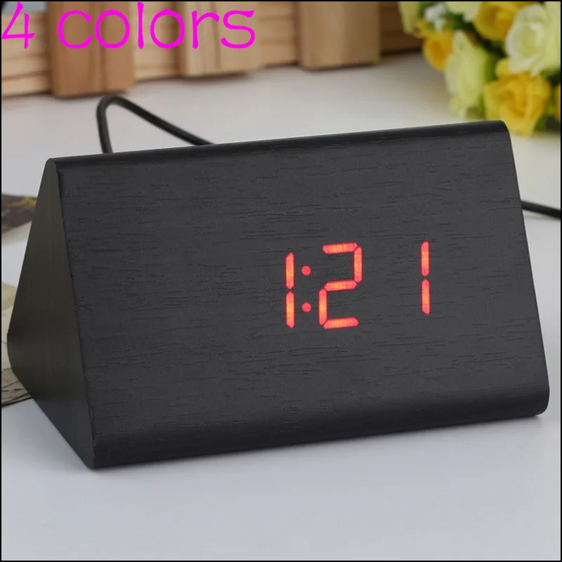 by DHL or EMS 20 pcs decorative table clocks Control Sensing Temp dual ...
