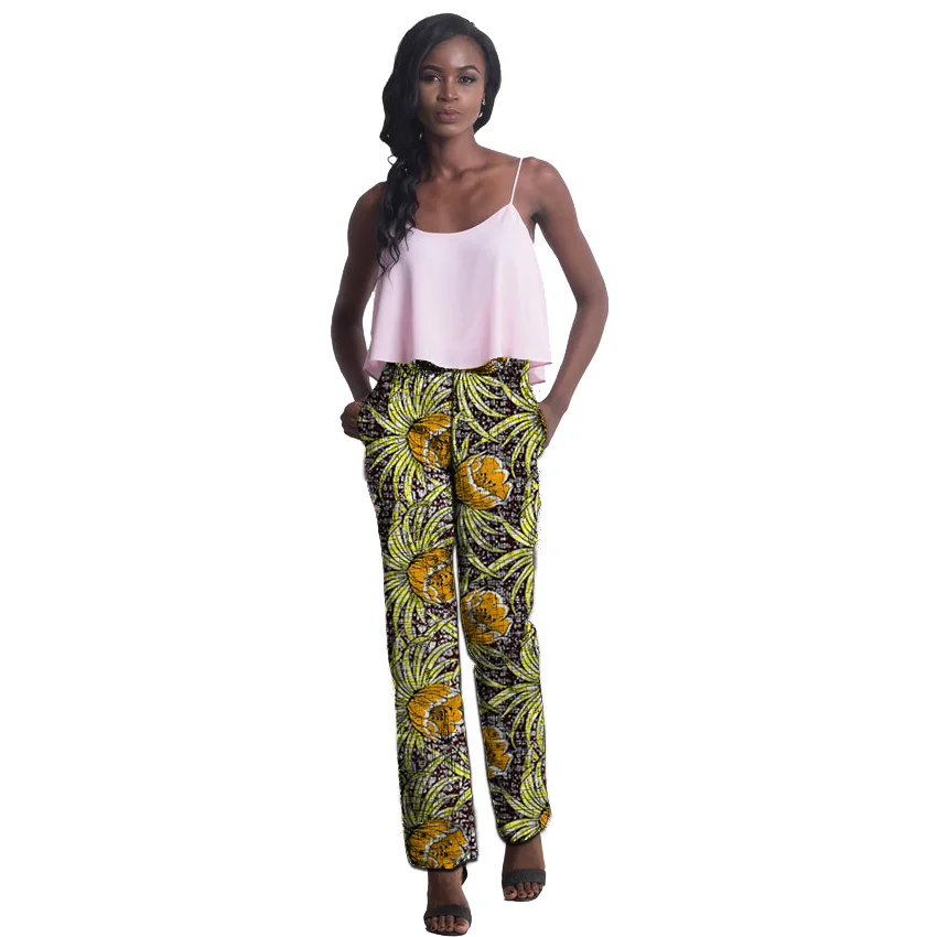 African Print Women Pants Fashion Design Trouser For Ladies Dashiki
