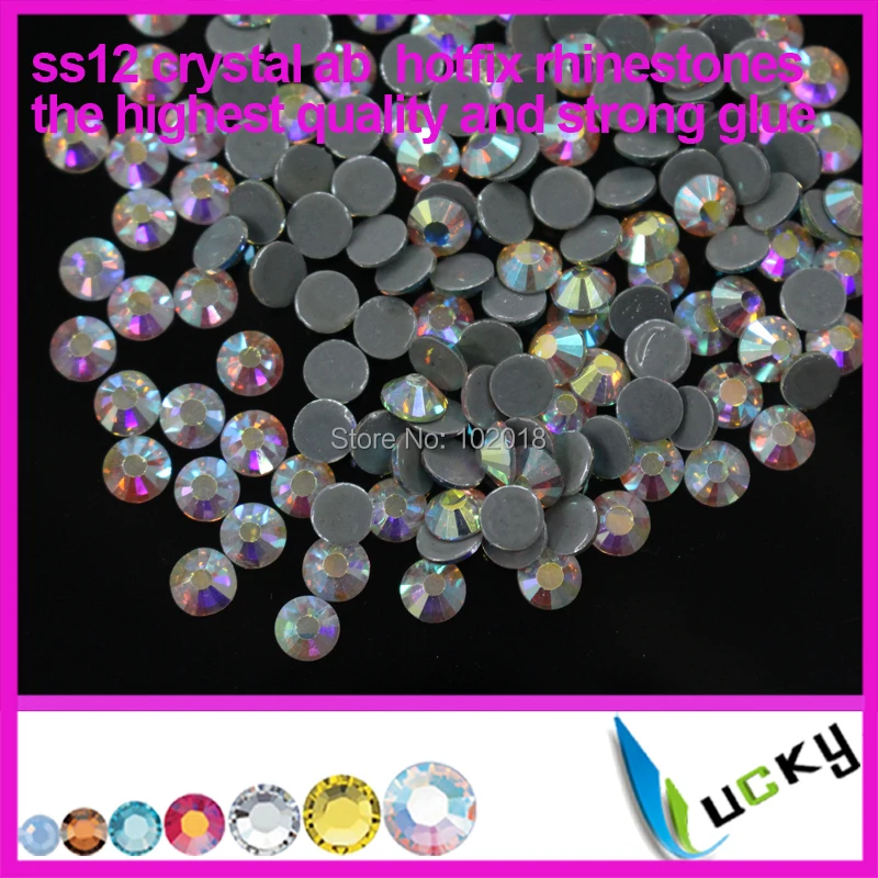 Free-shipping-A-Quality-hotfix-rhinestone-copy-Swarov-DMC-1440pcs-ss12 ...