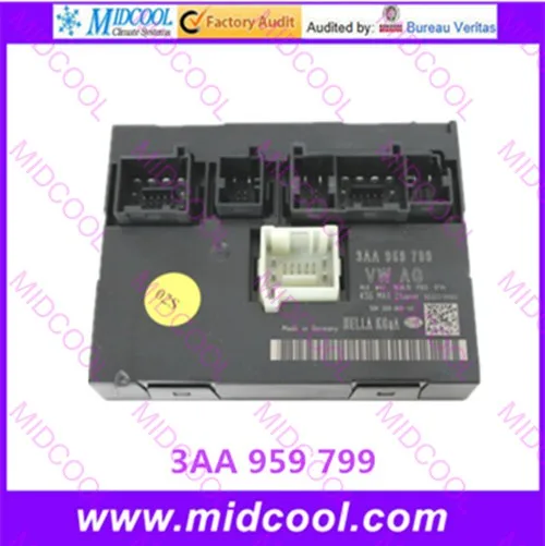 VOOR VW COMFORT CONTROLE MOUDLE UNIT 3AA 959 799 3AA959799|comfort ...
