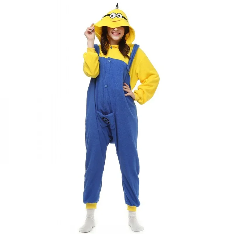 Aliexpress.com : Buy New Despicable Me Minion Pajamas Sleepwear Pyjamas ...