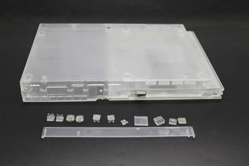 Prodotto - Jietron Clear white 7000X full housing shell case for PS2 ...