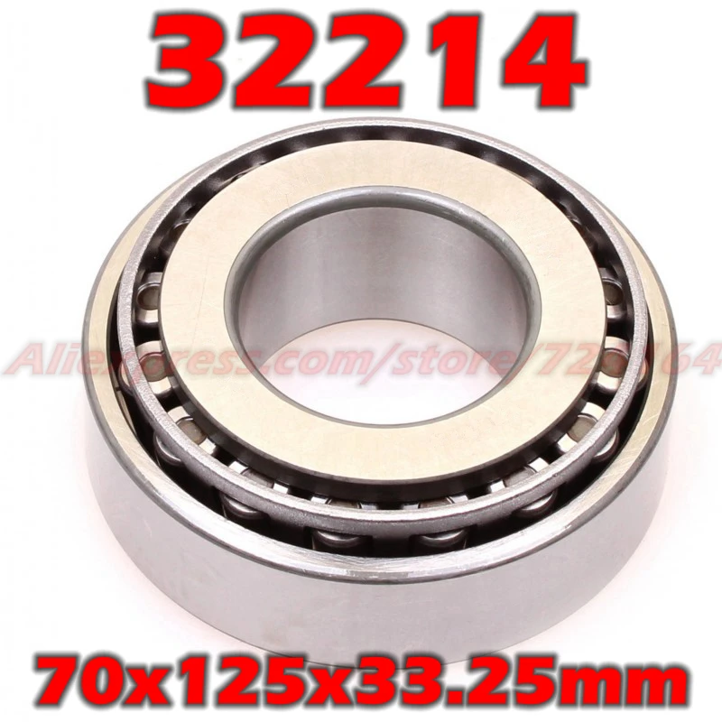 70x125x33.25 Mm Tapered Roller Bearings 32214 7514e Hr32214j 32214jr ...