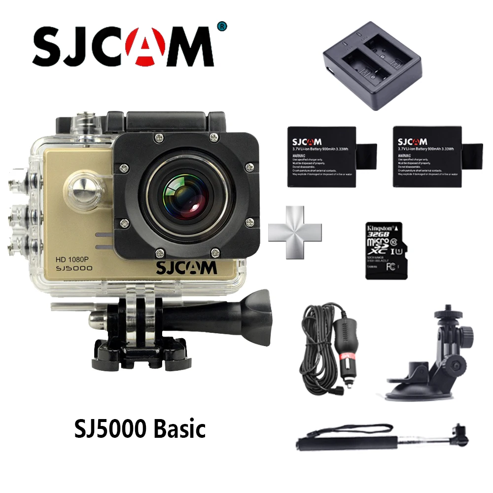 Original SJ5000 Basic SJCAM Action Camera 2.0 Screen 1080P Full HD ...