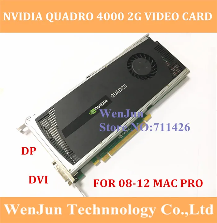 DHL/EMS High Quality nVidia Quadro Q4000 2G DDR5 Graphic Video Card ...