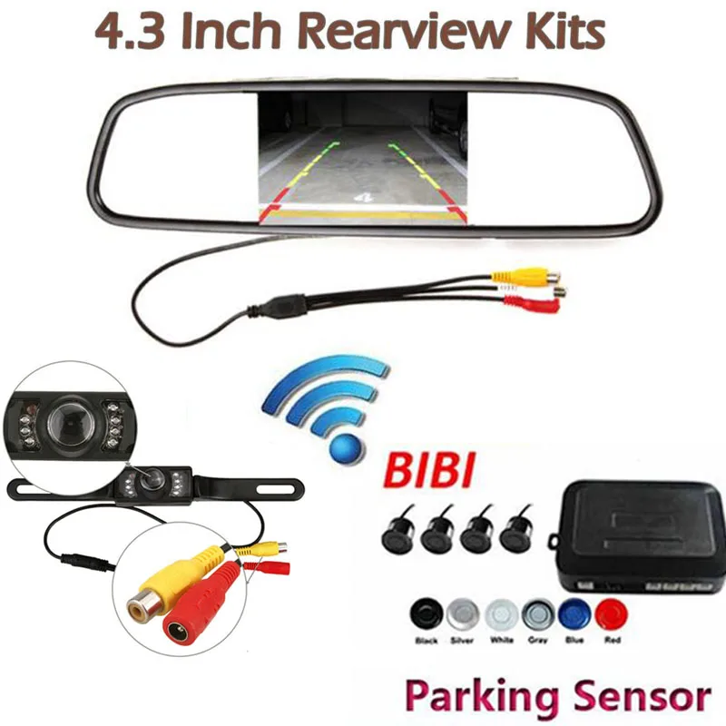 4-Sensors-Car-Parking-System-Kit-4-3-TFT-Car-Security-Mirror-Monitor ...