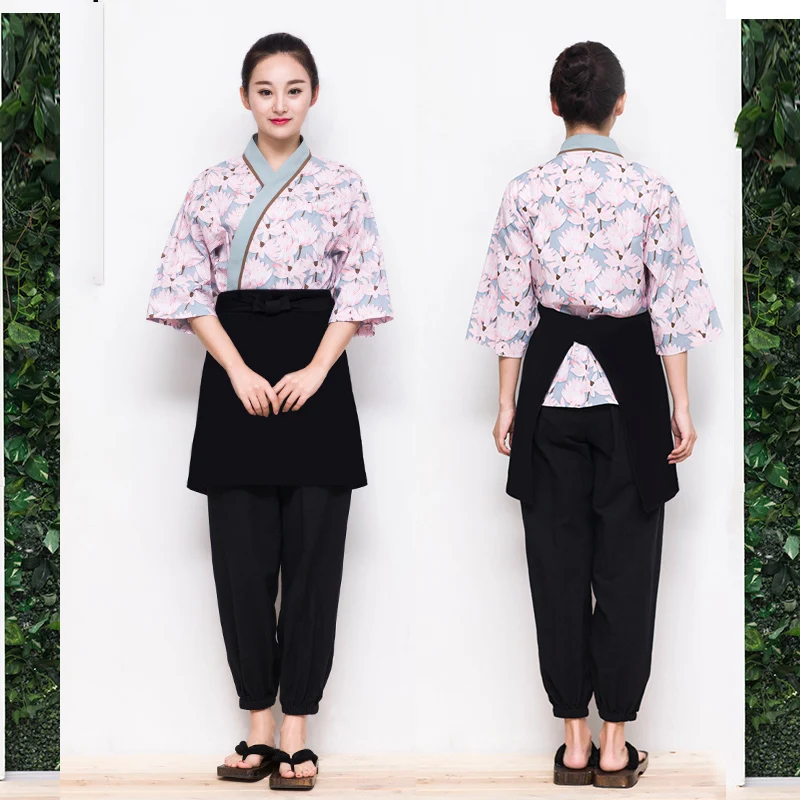 1 piece high quality Japanese food service chef japan sushi clothing ...