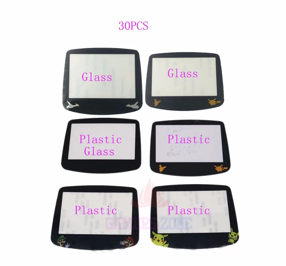 30PCS Plastic Glass For GameBoy Advance GBA Screen Protector Lens|glass ...