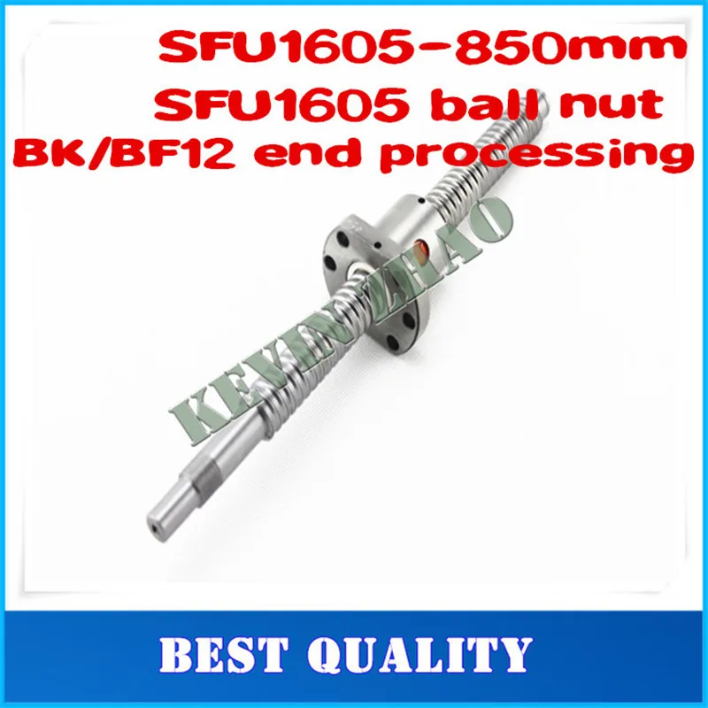 16mm-1605-Ball-Screw-Rolled-C7-ballscrew-SFU1605-850mm-with-one-1605 ...
