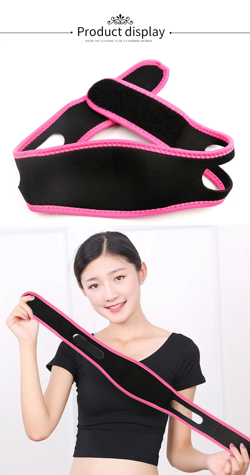 Face Lift Up Reduce Double Chin Lifting Firming Face-lift Mask Belt ...