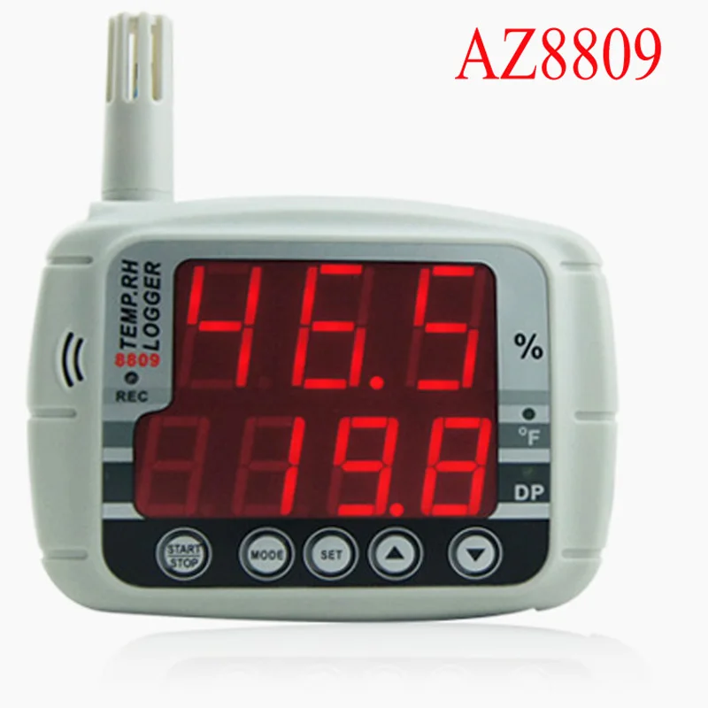 AZ8809 usb temperature recorder LED Display, Temperature Logger ...