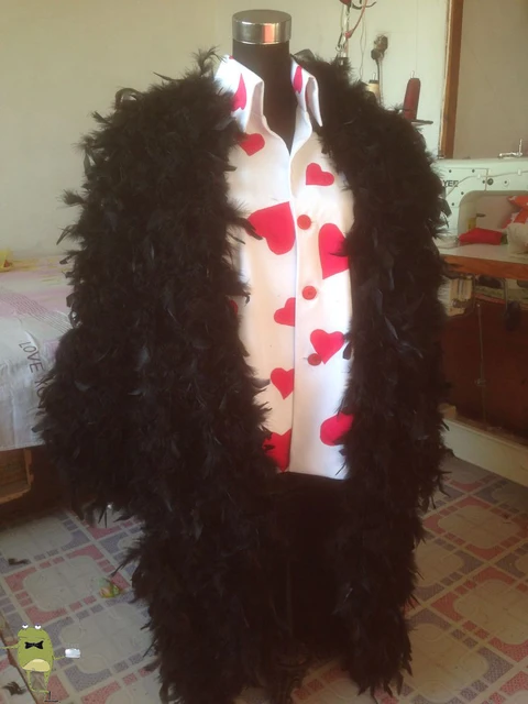 One Piece Corazon Donquixote Rosinante Cosplay Costume XL, 60% OFF