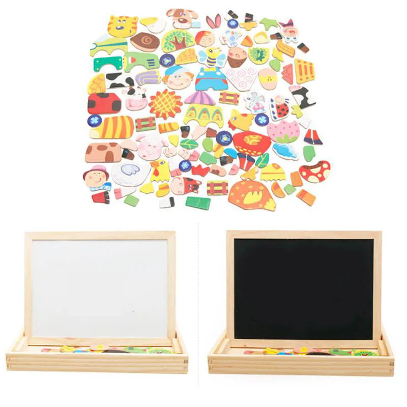 Wooden Toys For Children 3D Puzzle Kids Forest Park Multifunctional ...