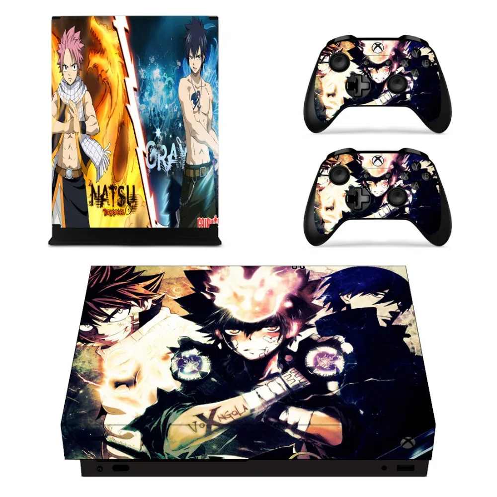 Fairy Tail Xbox One X Skin Sticker Anime Console Cover - ConsoleSkins.co